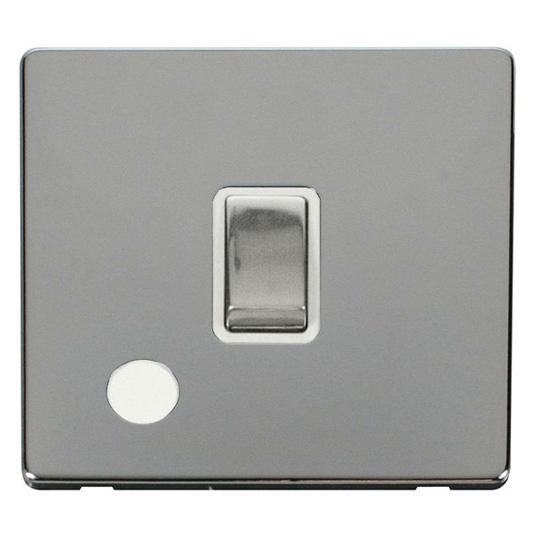 Click Definity Flat Plate Screwless 20A Double Pole Ingot Switch with ...