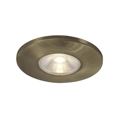Ansell Lighting Brass Bezel for Titan LED Downlights | UKES