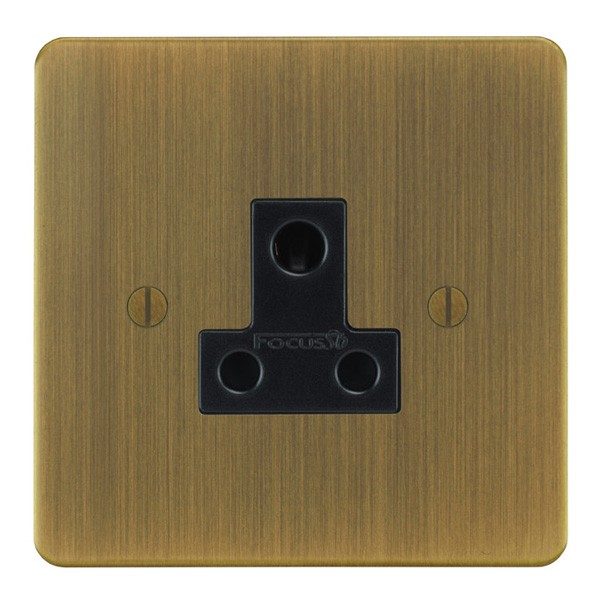 Focus SB Ambassador AAB20.1B 1 gang 5 amp unswitched socket in Antique ...