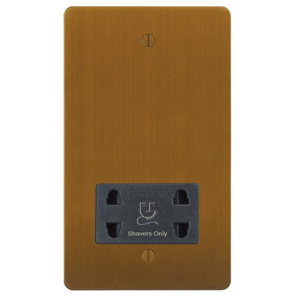 Focus SB Ambassador ABA36.1B shaver socket (110/240V) in Bronze Antique ...