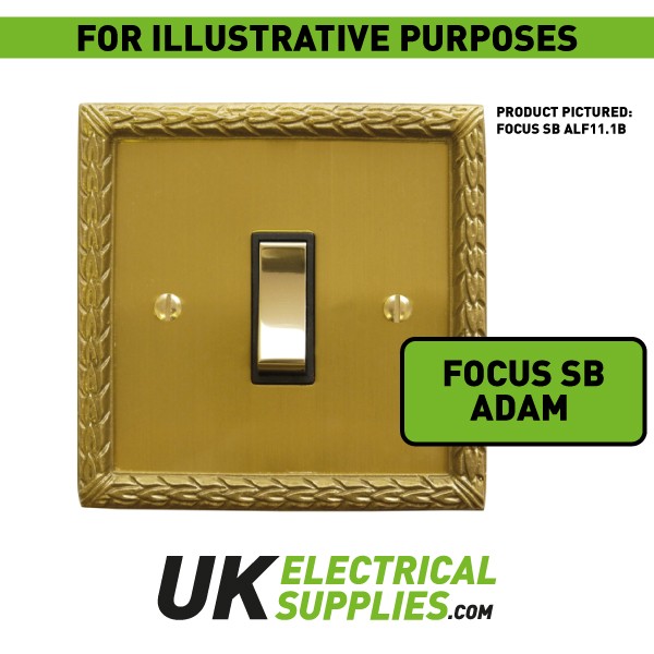 Focus SB Adam ALF34.1W 45 amp cooker control switch and 13 amp switched ...