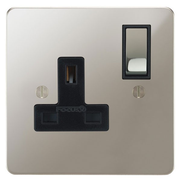 Focus SB Ambassador APN18.1B 1 gang 13 amp switched socket in Polished ...