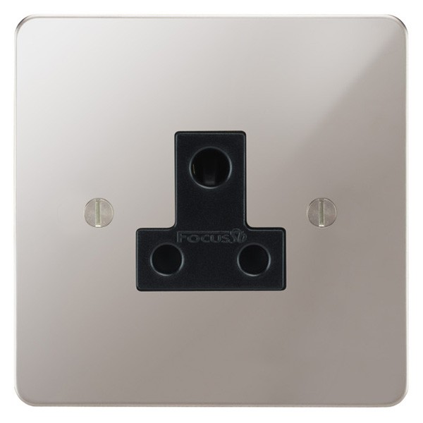 Focus SB Ambassador APS20.1B 1 gang 5 amp unswitched socket in Polished ...