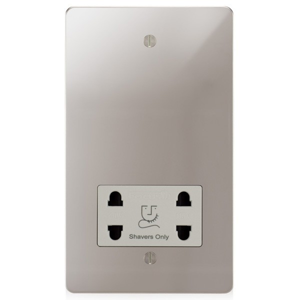 Focus SB Ambassador APS36.1W shaver socket (110/240V) in Polished ...