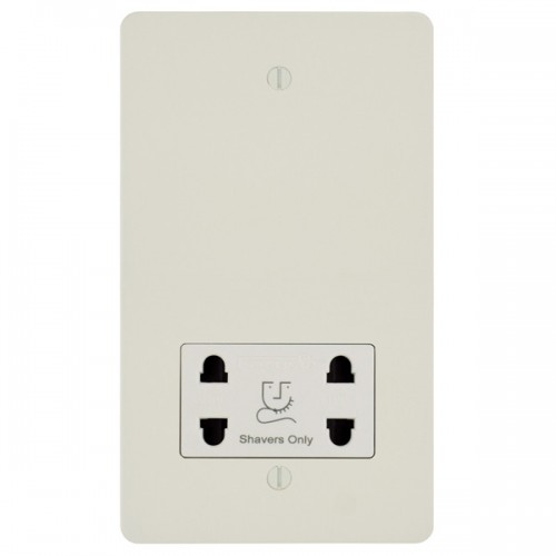 Focus SB Ambassador APW36.1W shaver socket (110/240V) in Primed White ...