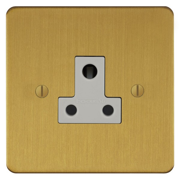 Focus SB Ambassador ASB20.1W 1 gang 5 amp unswitched socket in Satin ...