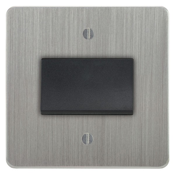 Focus SB Ambassador ASC56.1B fan isolator switch in Satin Chrome | UKES