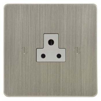 Focus SB Ambassador ASN19.1W 1 gang 2 amp unswitched socket in Satin ...
