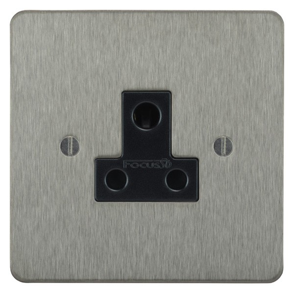 Focus SB Ambassador ASS20.1B 1 gang 5 amp unswitched socket in Satin ...