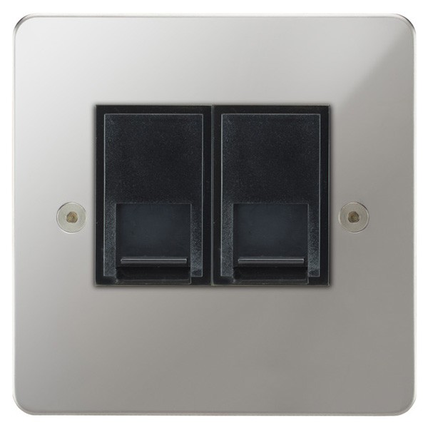 Focus SB Horizon HPC25.2B 2 gang secondary telephone extension socket ...