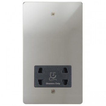 Focus SB Horizon HPC36.1B shaver socket (110/240V) in Polished Chrome ...