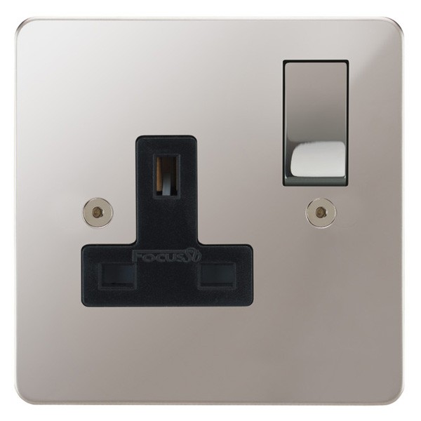 Focus SB Horizon HPS18.1B 1 gang 13 amp switched socket in Polished ...