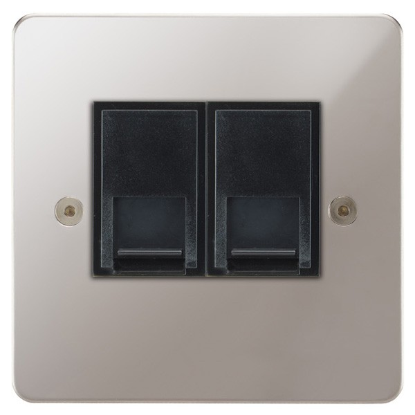 Focus SB Horizon HPS25.2B 2 gang secondary telephone extension socket ...