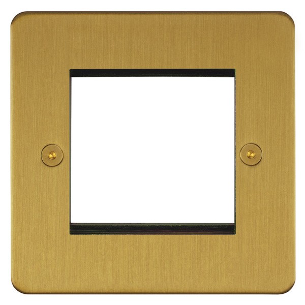 Focus SB Horizon HSBEUR.2 single aperture plate for two single euro ...