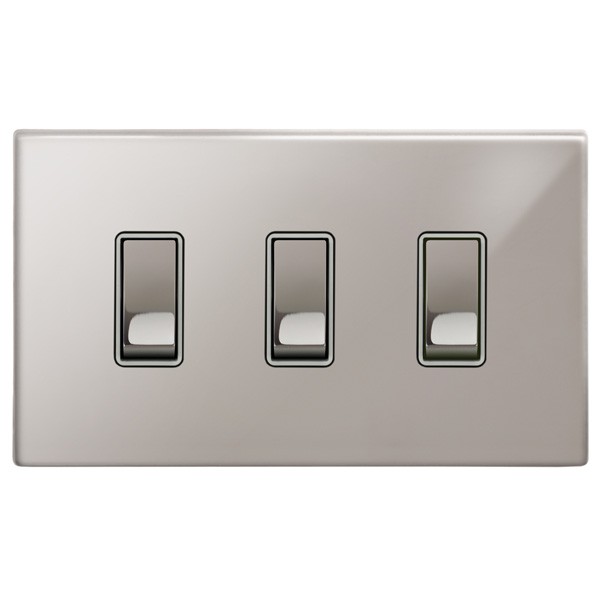 Focus SB Morpheus MPS11.3W 3 gang 20 amp 2 way rocker switch in ...