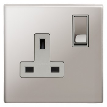 Focus SB Morpheus MPS18.1W 1 gang 13 amp switched socket in Polished ...