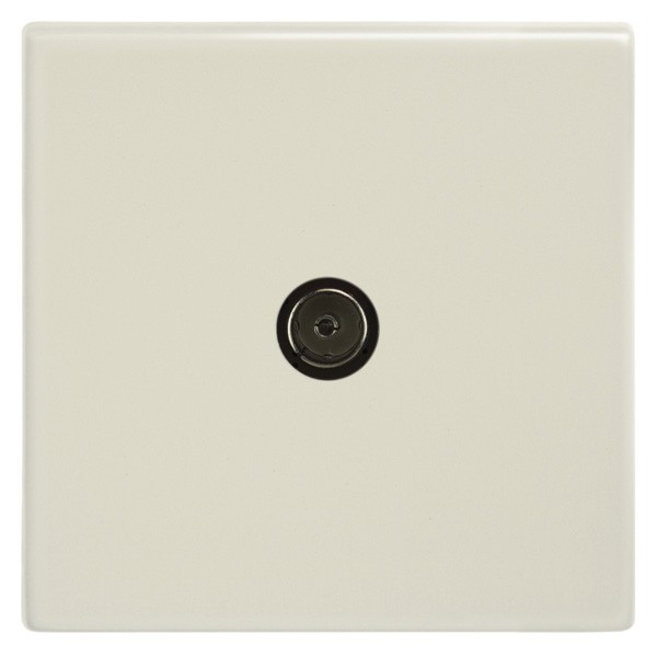 Focus SB Morpheus MPW23.1 1 gang isolated co-axial TV socket in Primed ...