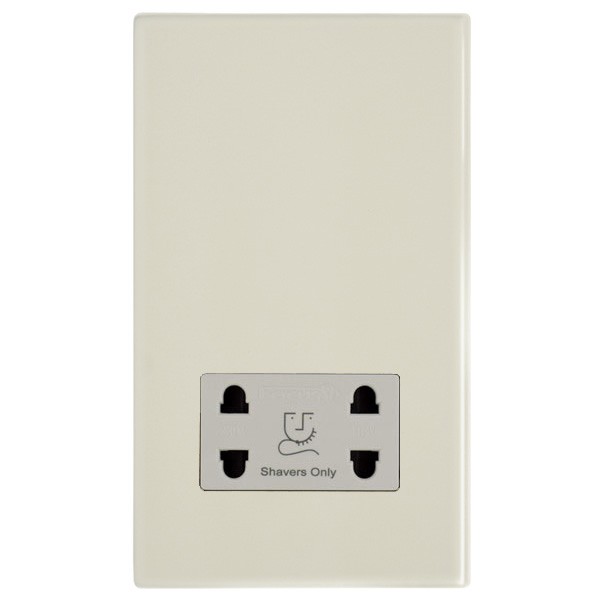 Focus SB Morpheus MPW36.1W shaver socket (110/240V) in Primed White ...