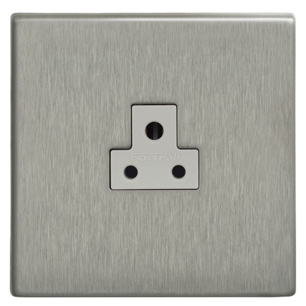Focus SB Morpheus MSS19.1W 1 gang 2 amp unswitched socket in Satin ...