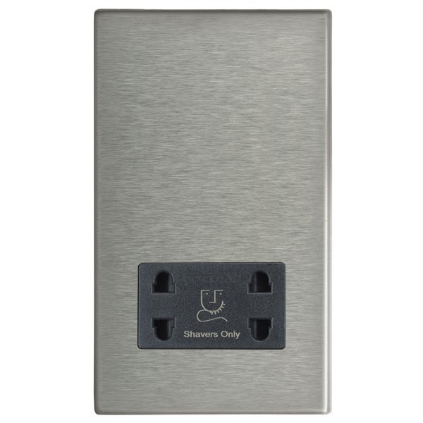 Focus SB Morpheus MSS36.1B shaver socket (110/240V) in Satin Stainless ...