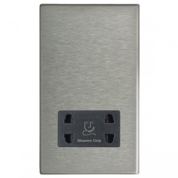 Focus SB Morpheus MSS36.1B shaver socket (110/240V) in Satin Stainless ...