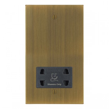 Focus SB Ambassador Square Corners NAAB36.1B shaver socket (110/240V ...