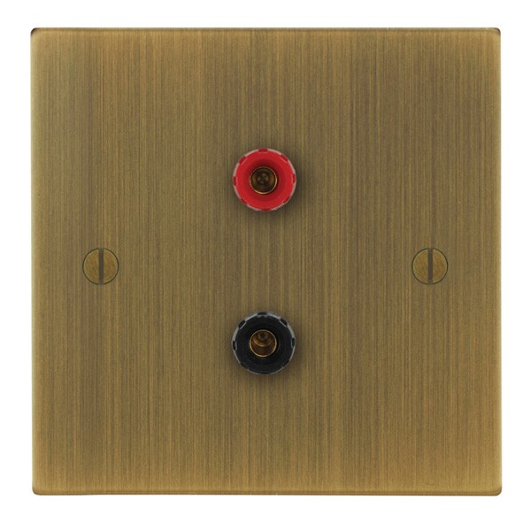 Focus SB Ambassador Square Corners NAAB67.1 1 gang speaker outlet (1 ...