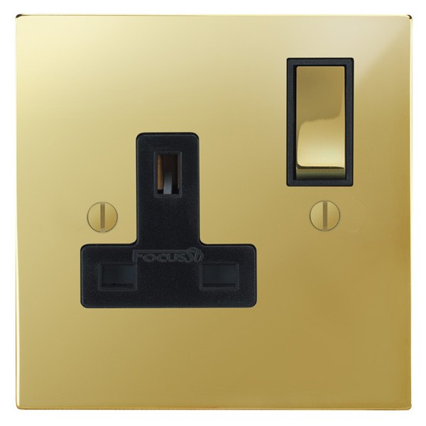 Focus SB Ambassador Square Corners NAPB18.1B 1 gang 13 amp switched ...