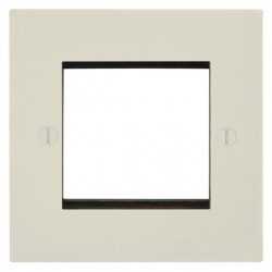 Focus SB Ambassador Square Corners Primed White Modular Faceplates | UKES