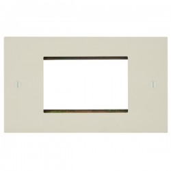 Focus SB Ambassador Square Corners Primed White Modular Faceplates | UKES