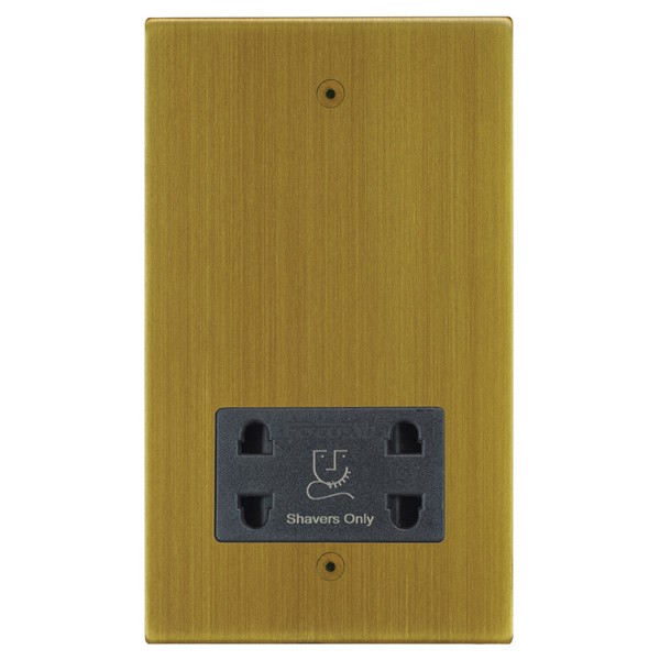 Focus SB Horizon Square Corners NHAB36.1B shaver socket (110/240V) in ...