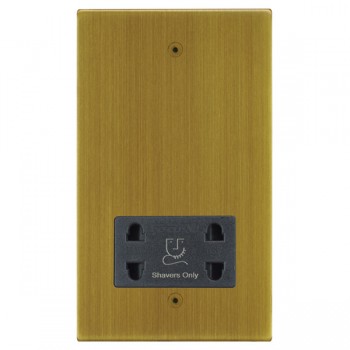 Focus SB Horizon Square Corners NHAB36.1B shaver socket (110/240V) in ...