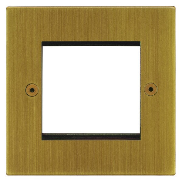 Focus SB Horizon Square Corners NHABEUR.2 single aperture plate for two ...