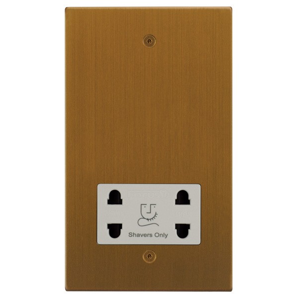 Focus SB Horizon Square Corners NHBA36.1W shaver socket (110/240V) in ...