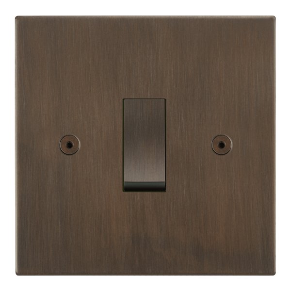 Focus SB Horizon Square Corners 1 Gang 20A 2 Way Rocker Switch In ...