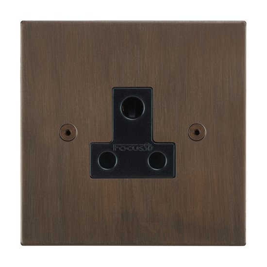 Focus SB Horizon Square Corners 1 Gang 5A Unswitched Socket In ...