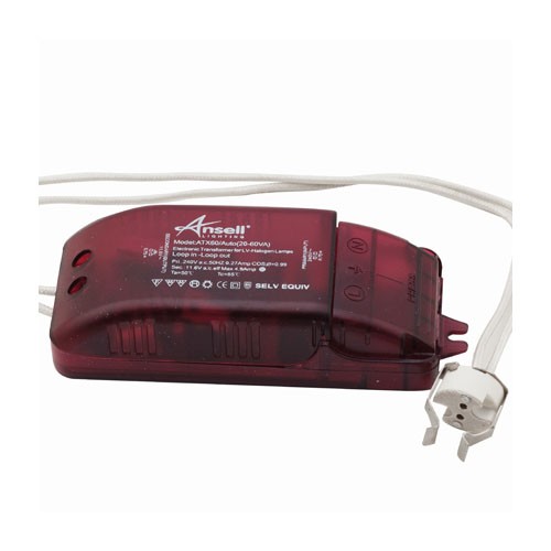Ansell 240v-12v Auto Reset Electronic Transformer, Transformers, UK ...