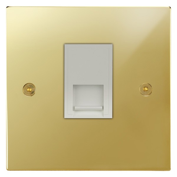 Focus SB Horizon Square Corners NHPB25.1W 1 gang secondary telephone ...