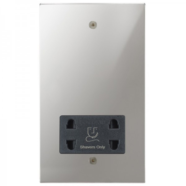 Focus SB Horizon Square Corners NHPC36.1B shaver socket (110/240V) in ...