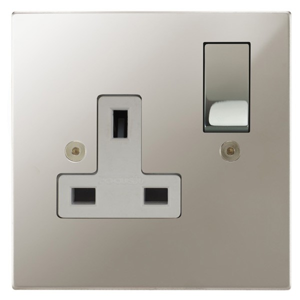 Focus SB Horizon Square Corners NHPN18.1W 1 gang 13 amp switched socket ...