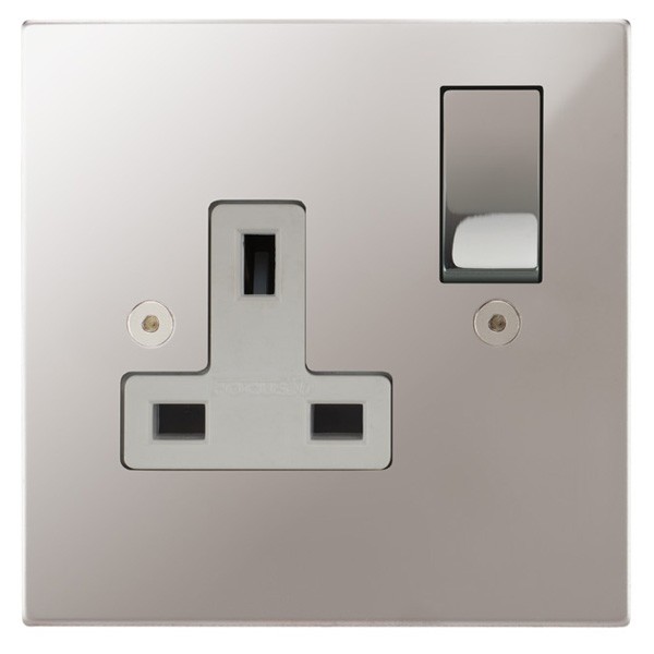 Focus SB Horizon Square Corners NHPS18.1W 1 gang 13 amp switched socket ...