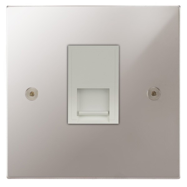 Focus SB Horizon Square Corners NHPS25.1W 1 gang secondary telephone ...