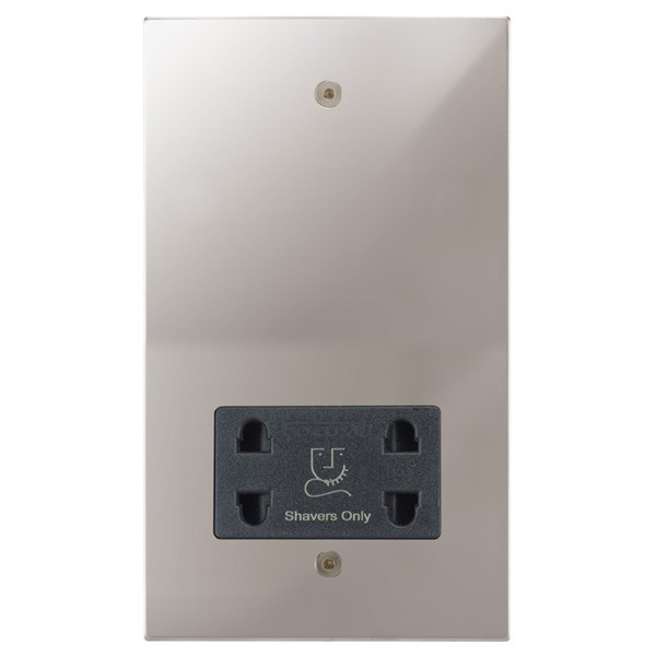 Focus SB Horizon Square Corners NHPS36.1B shaver socket (110/240V) in ...