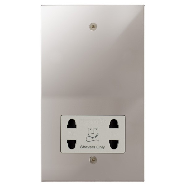 Focus SB Horizon Square Corners NHPS36.1W shaver socket (110/240V) in ...