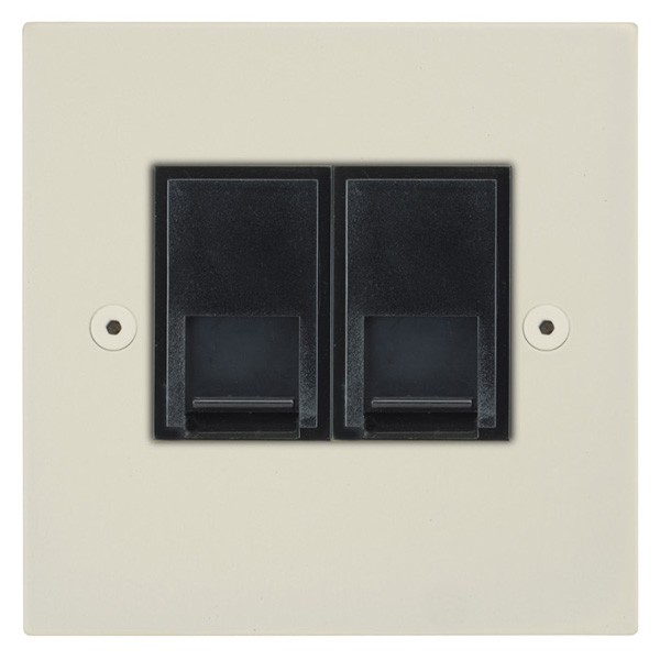 Focus SB Horizon Square Corners NHPW25.2B 2 gang secondary telephone ...