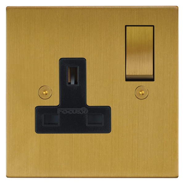 Focus SB Horizon Square Corners NHSB18.1B 1 gang 13 amp switched socket ...