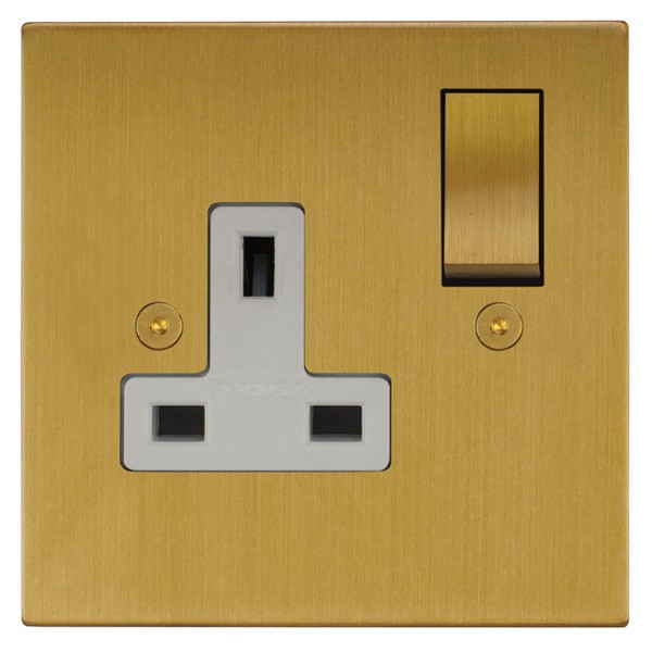 Focus SB Horizon Square Corners NHSB18.1W 1 gang 13 amp switched socket ...