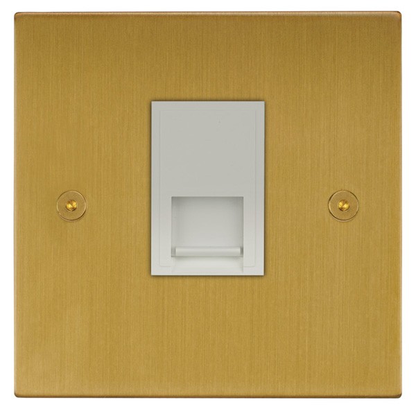 Focus SB Horizon Square Corners NHSB24.1W 1 gang master telephone ...