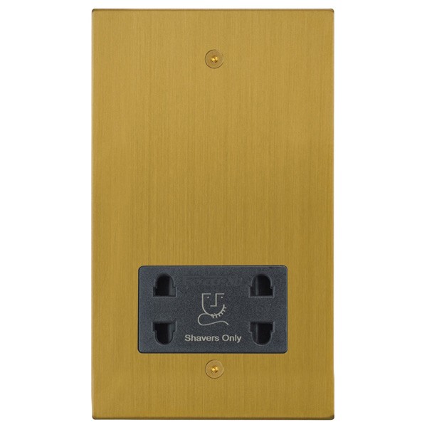 Focus SB Horizon Square Corners NHSB36.1B shaver socket (110/240V) in ...