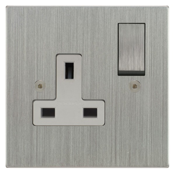 Focus SB Horizon Square Corners NHSC18.1W 1 gang 13 amp switched socket ...